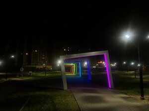 сквер имени М.М. Жулева (Vladimir Region, Aleksandrov, skver imeni M.M. Zhuleva), kültür ve eğlence parkları  Aleksandrov'dan