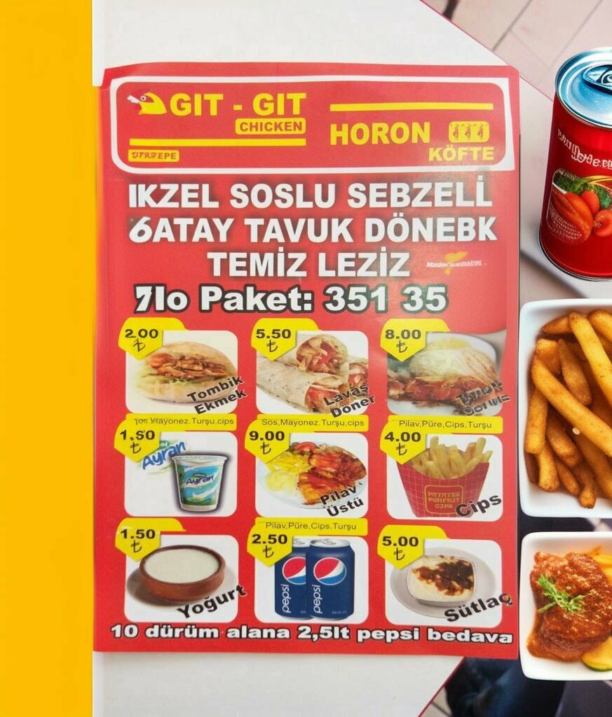 Restoran Git Git Horon Köfte, Ortahisar, foto