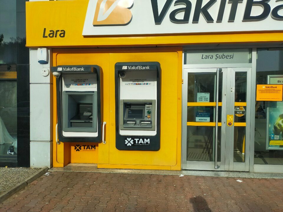 ATM'ler Vakıfbank ATM, Antalya, foto
