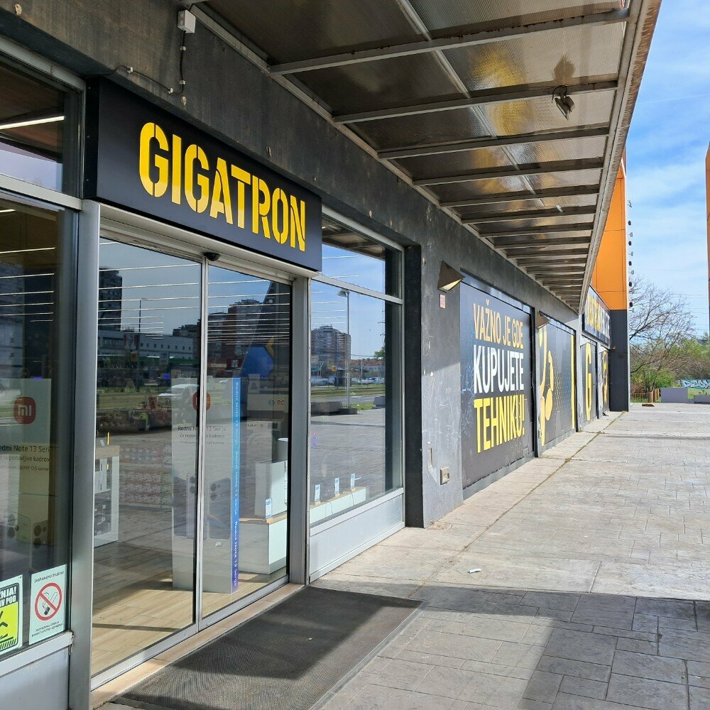 Beyaz eşya mağazaları Gigatron Megastore, Belgrad, foto