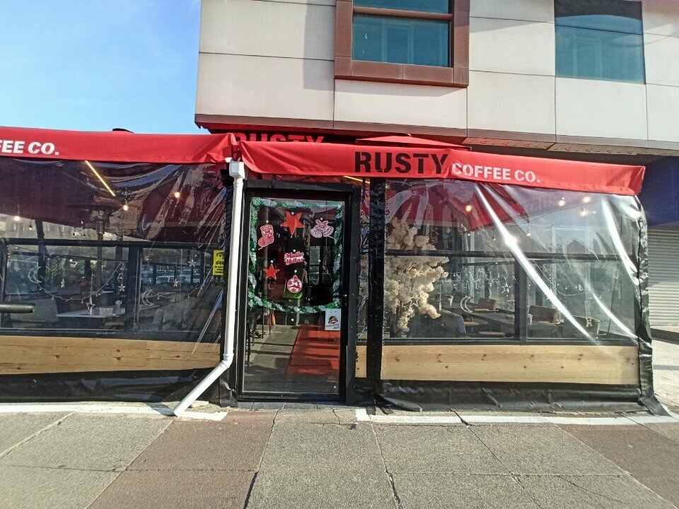 Kahve dükkanları Rusty Coffee Co, İstanbul, foto