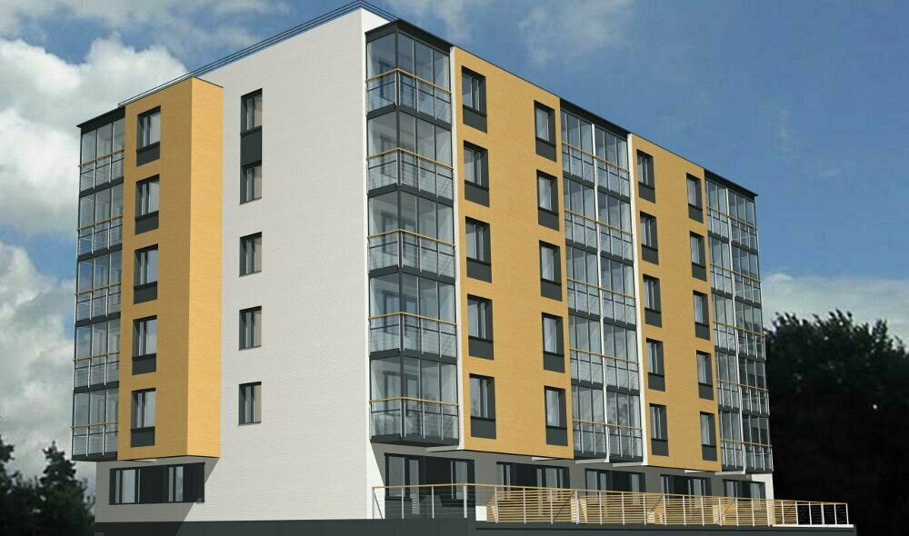 Konut blokları Дом у реки, Petrozavodsk, foto