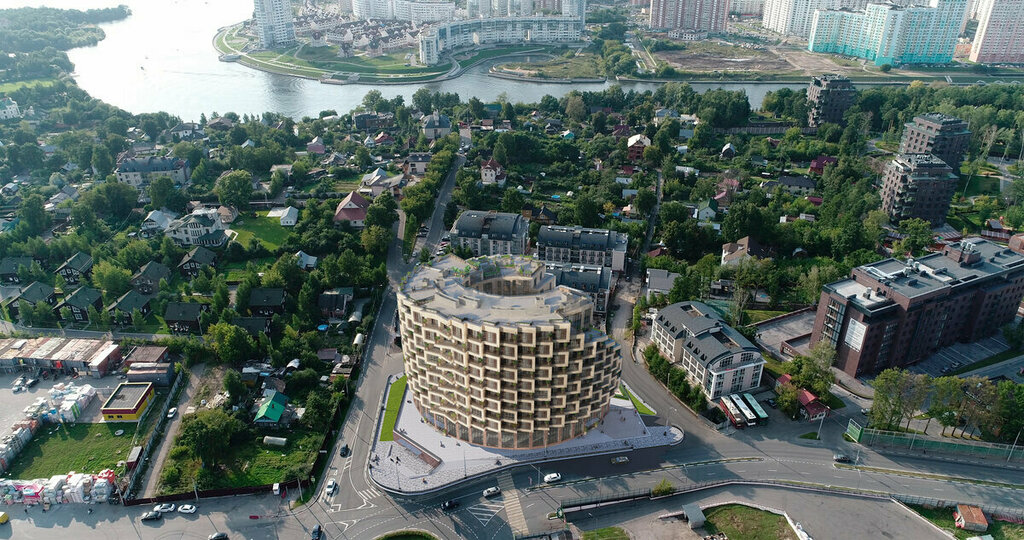 Konut blokları Клубный дом Рублёво, Moskova, foto