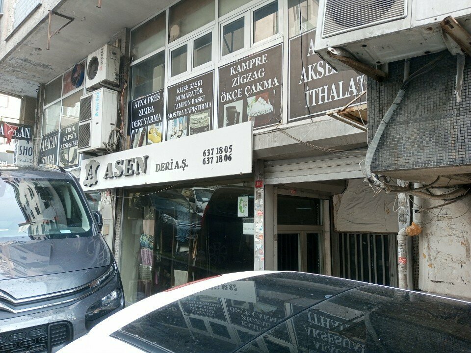 Deri hammadde Asen Deri, İstanbul, foto