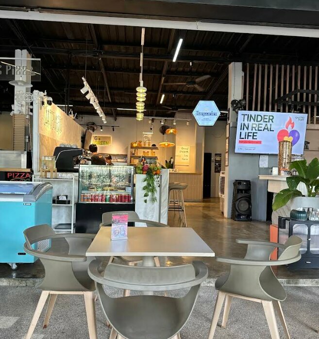 Yemek salonu, gastromarket Gastro Port, Phuket Eyaleti, foto