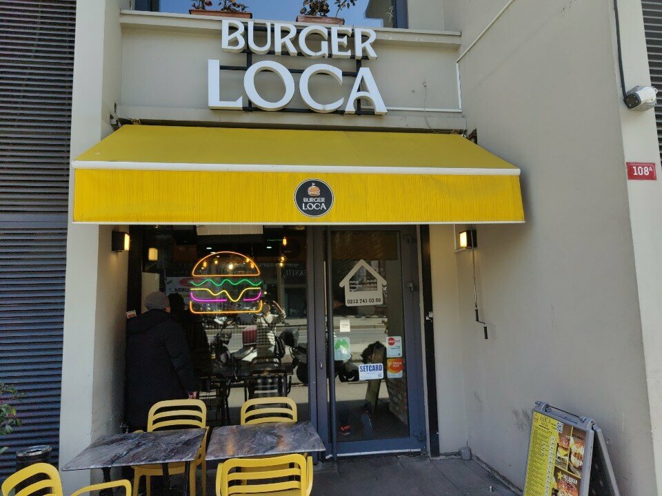 Fast food Loca Burger, İstanbul, foto