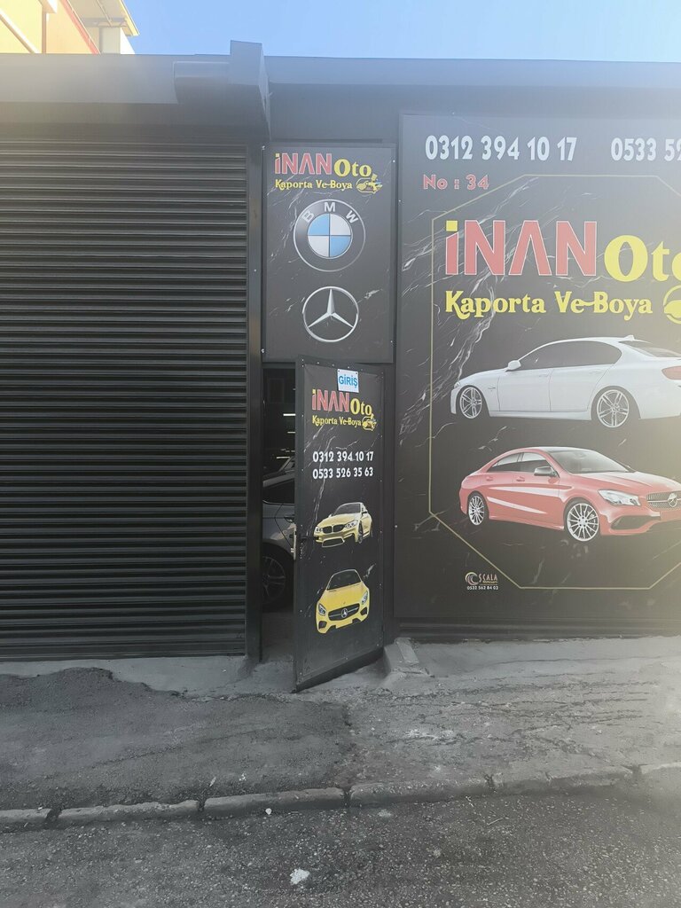 Oto kaporta İnan Oto, Ankara, foto