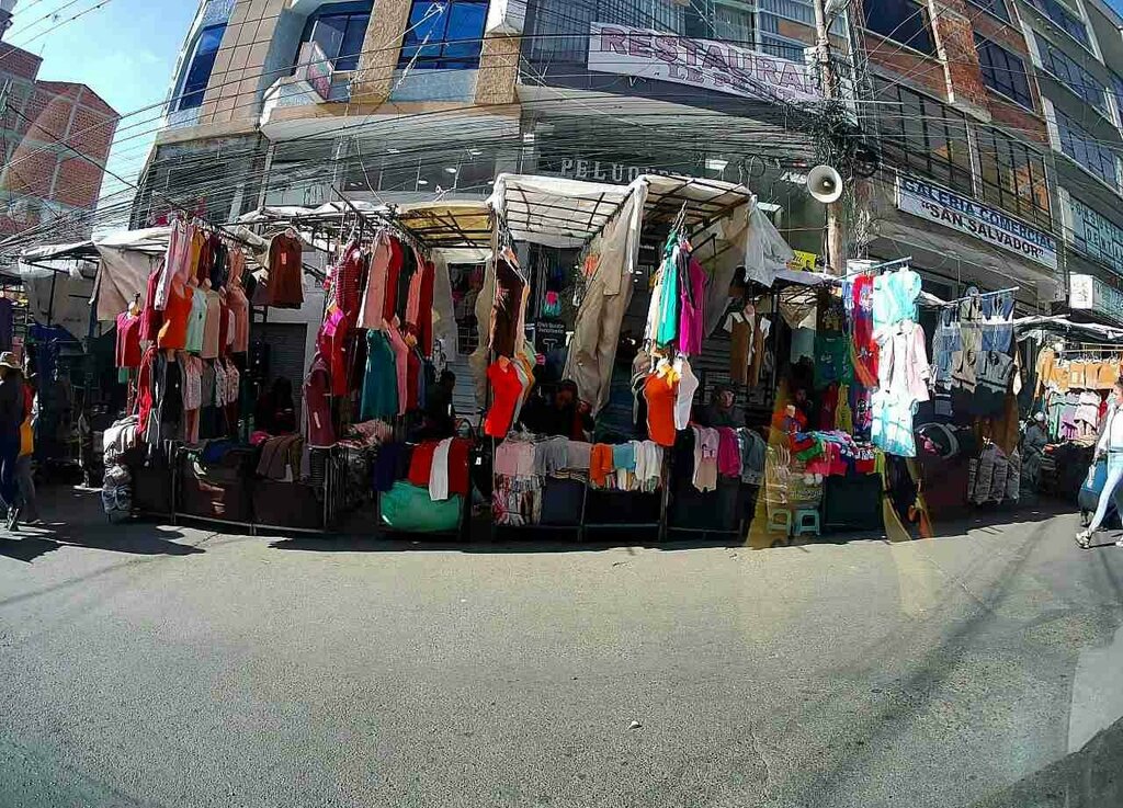Mini-market Market Stall, La Paz, foto