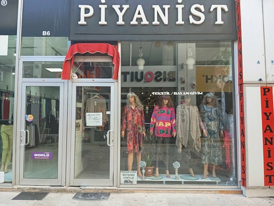 Giyim mağazası Piyanist Tekstil, Ankara, foto