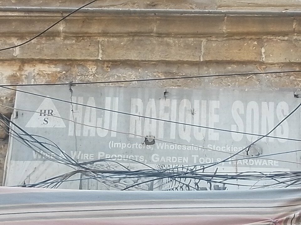 Kablo firmaları Haji Shafiq sons, Karaçi, foto