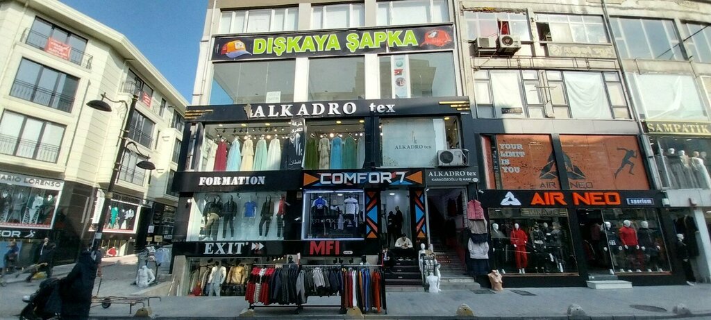 Giyim mağazası Alkadro tex, İstanbul, foto