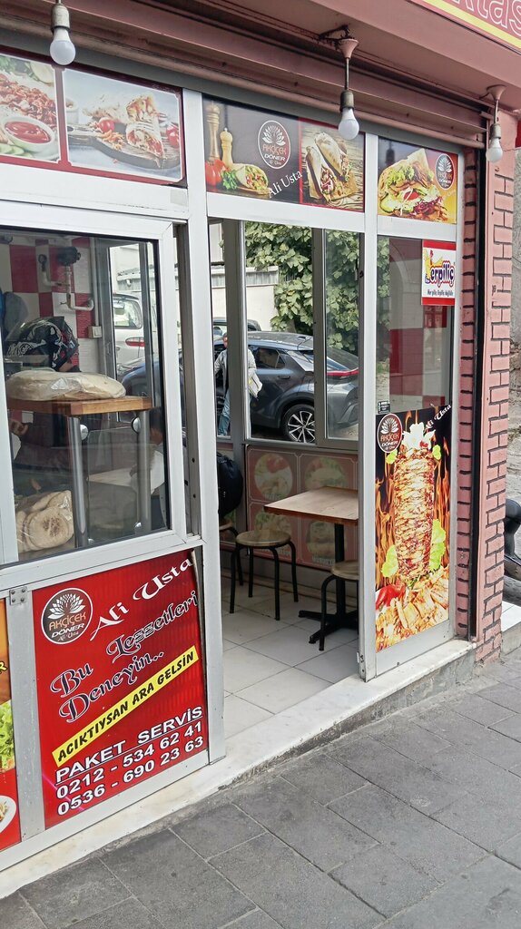 Fast food Ak Çiçek Döner, İstanbul, foto