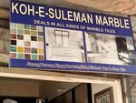 Koh e suleman marble (Province of Sindh, Karachi, Atmaram Pritamdas Road), kaplama malzemeleri  Karaçi'den