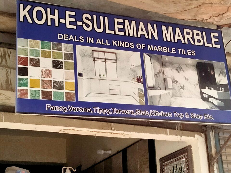 Kaplama malzemeleri Koh e suleman marble, Karaçi, foto