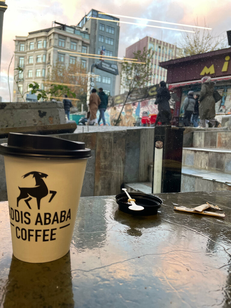 Kahve dükkanları Addis Ababa Türkiye, İstanbul, foto