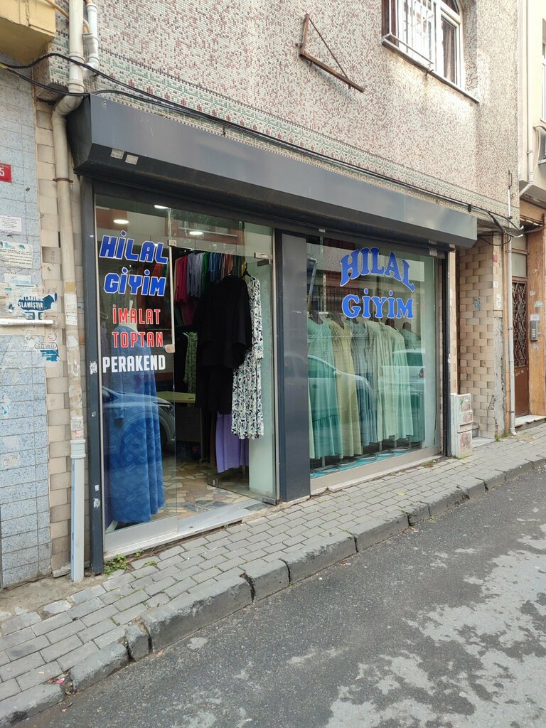 Giyim mağazası Hilal Giyim, İstanbul, foto