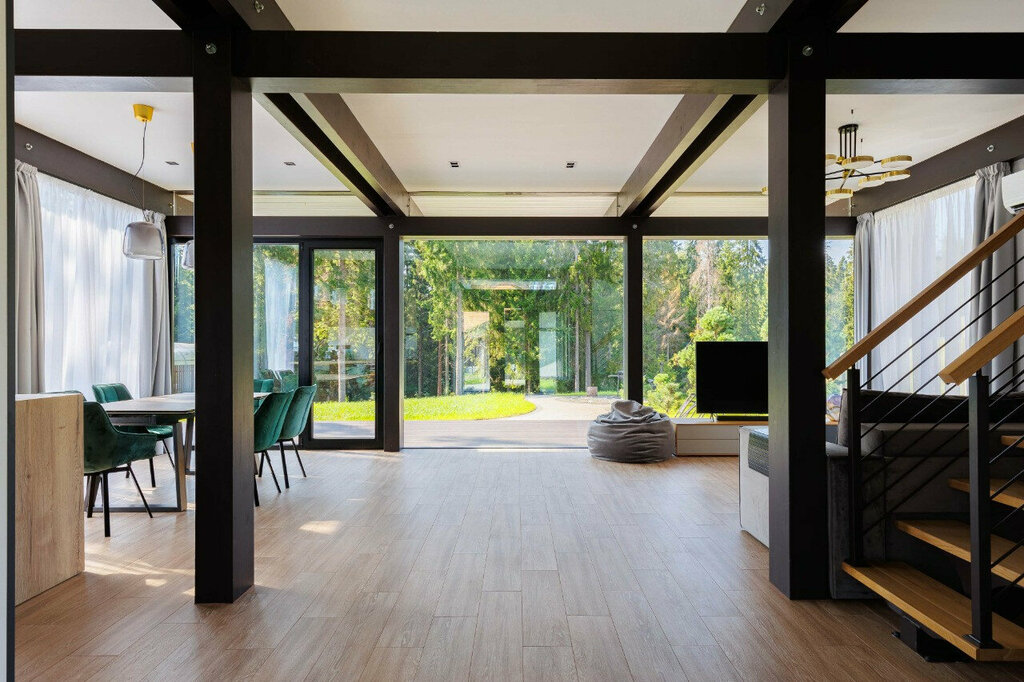 Resort oteller, tesisler Фахверк с видом на сосновый лес, Saint‑Petersburg ve Leningradskaya oblastı, foto