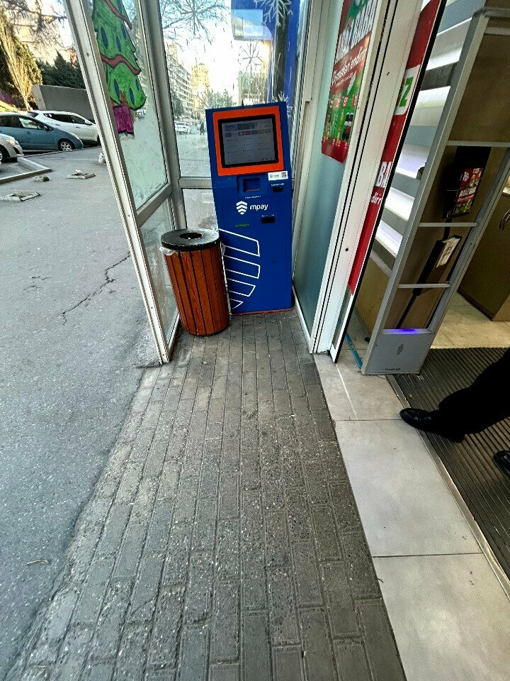 Ödeme terminali Mpay, Bakü, foto