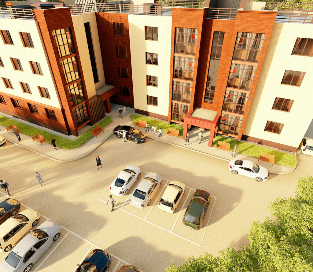 Konut blokları На Водяной, Kostroma, foto