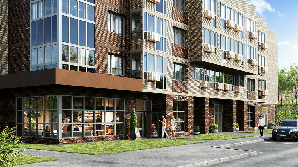 Konut blokları Кинетика Дом на Танцорова, 42, Perm, foto