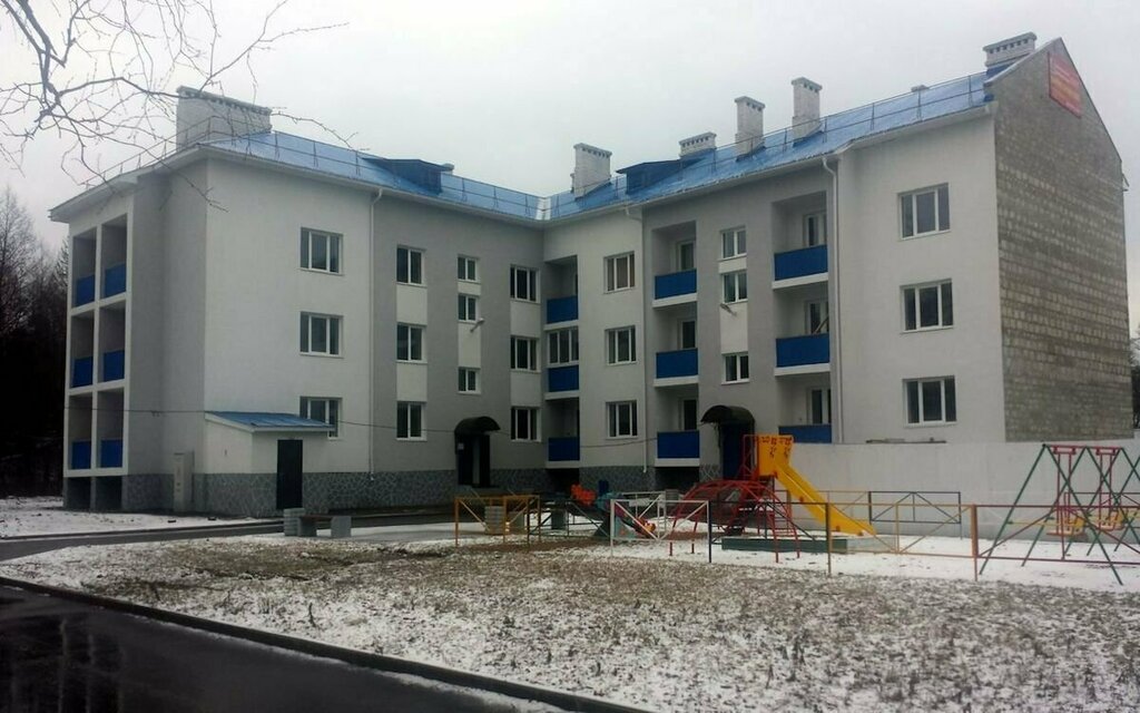 Konut blokları Dom V Primorske, Primorsk, foto