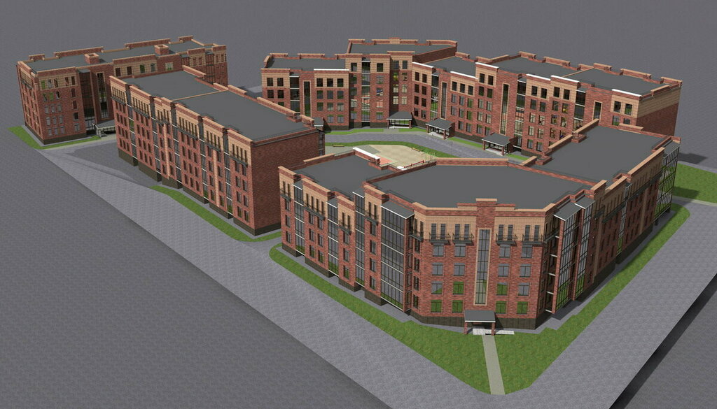 Konut blokları Ягодный, Vologda, foto