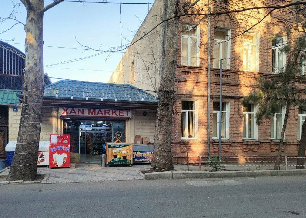 Market Xan market, Gence, foto