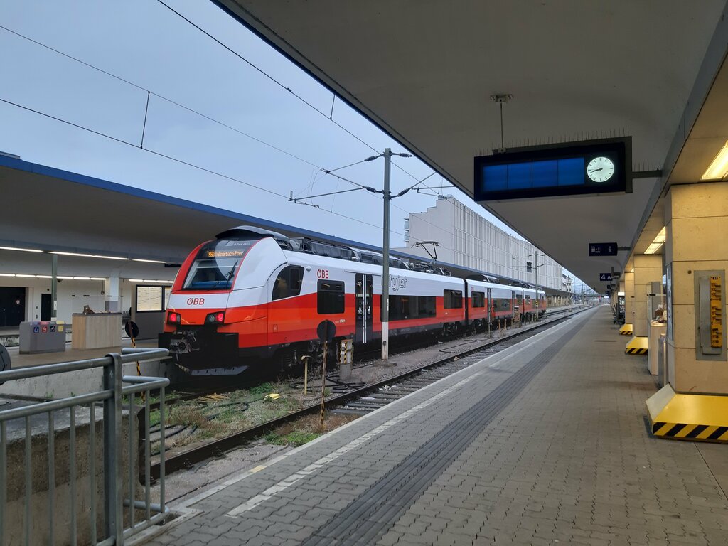 Tren istasyonu Wien Westbahnhof, Viyana, foto