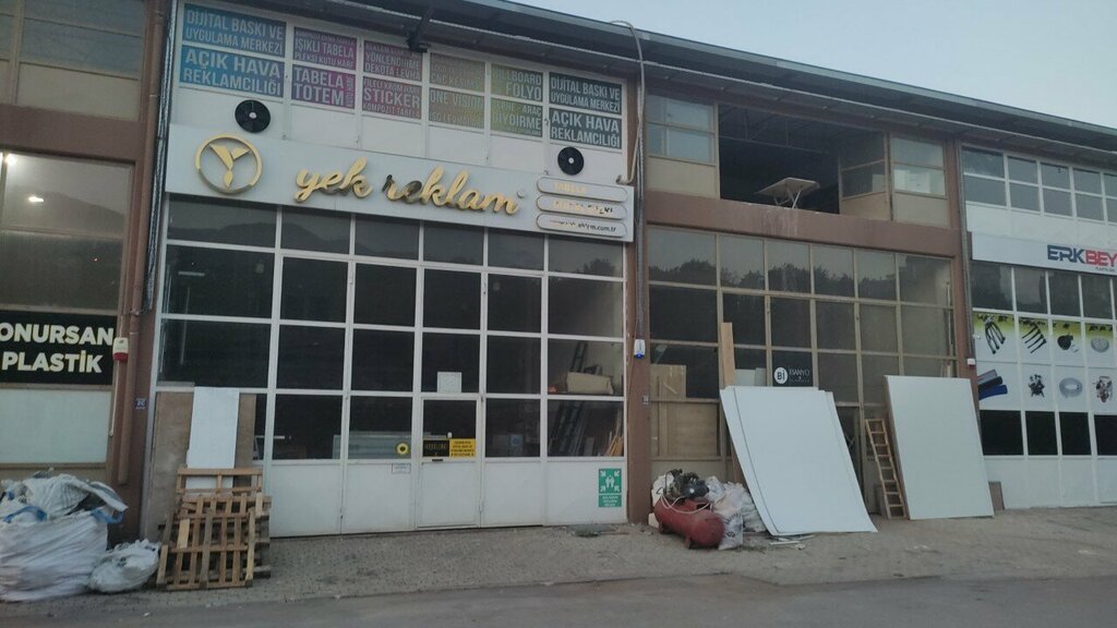 Açıkhava reklamcılığı Yek Reklam, Bursa, foto