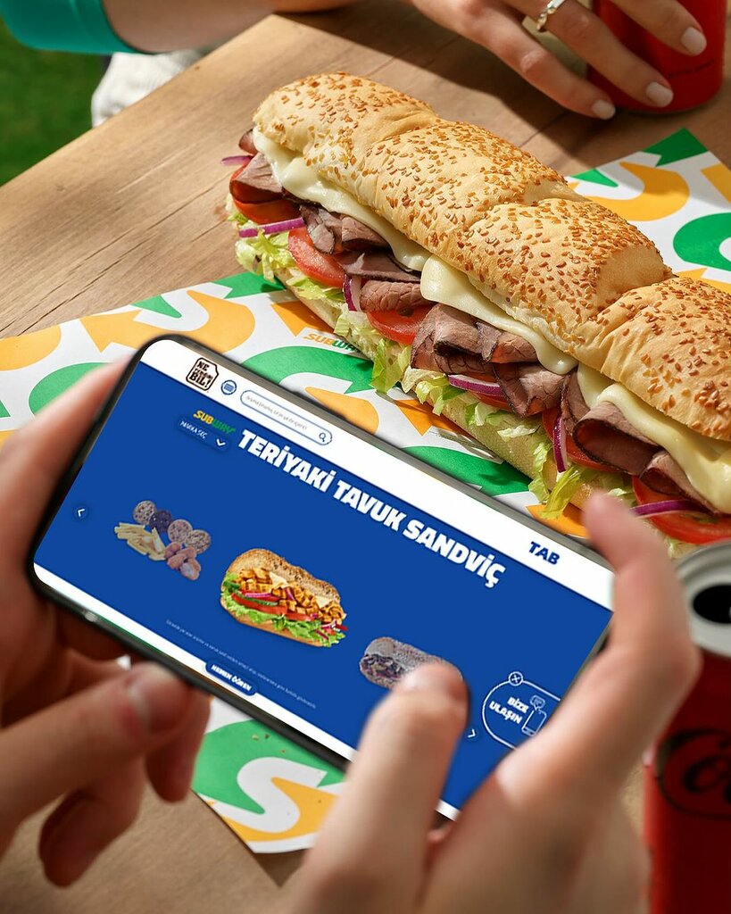Fast food Subway, Ankara, foto