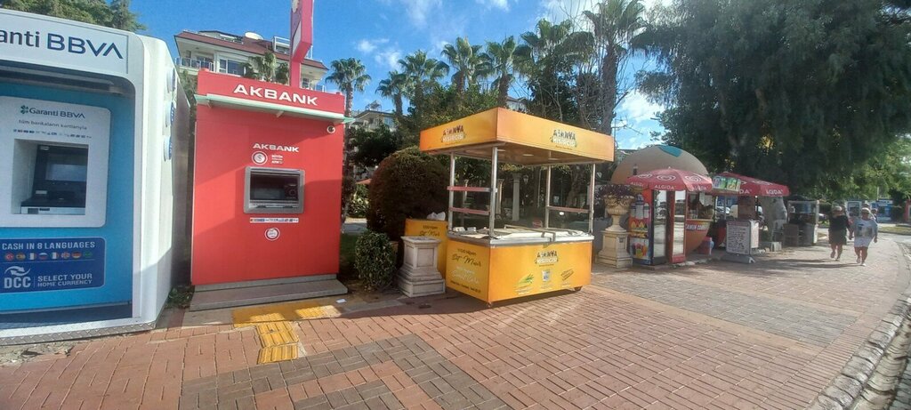 ATM'ler Akbank ATM, Alanya, foto