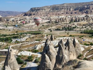 Seyir Terası (Göreme-İsali-Gaferli-Avcılar Mah., Merkez, Nevşehir), seyir terası  Nevşehir'den