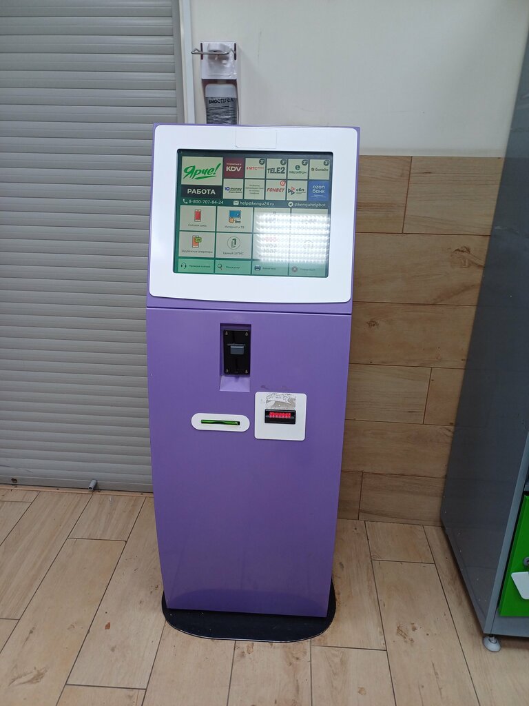 Ödeme terminali Payment terminal, Novosibirsk, foto