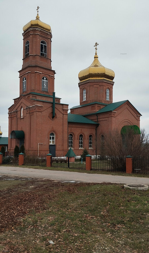 Ortodoks kiliseleri Православный храм, Lipetskaya oblastı, foto