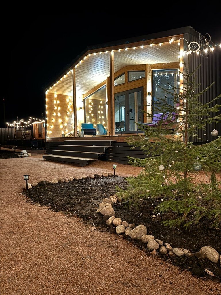 Yazlık ev inşaatı Glamp House, Saint‑Petersburg ve Leningradskaya oblastı, foto