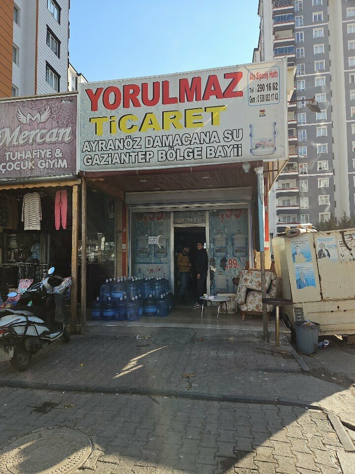 Su satışı Yorulmaz Ticaret Damacana Su, Gaziantep, foto
