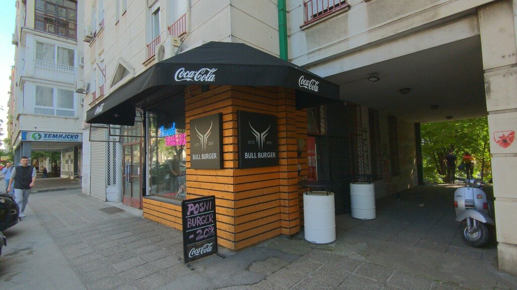 Fast food Bull burger, Belgrad, foto