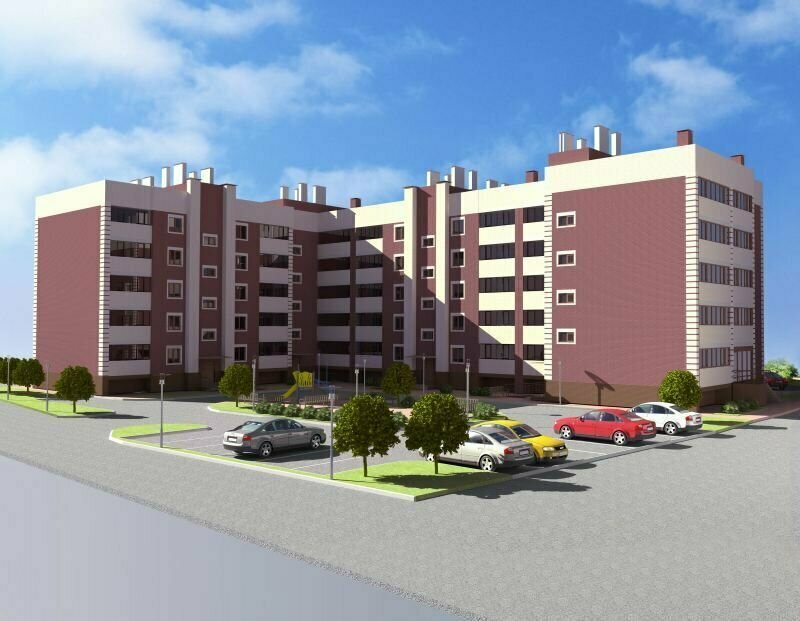 Konut blokları Спутник, Riazanskaya oblastı, foto