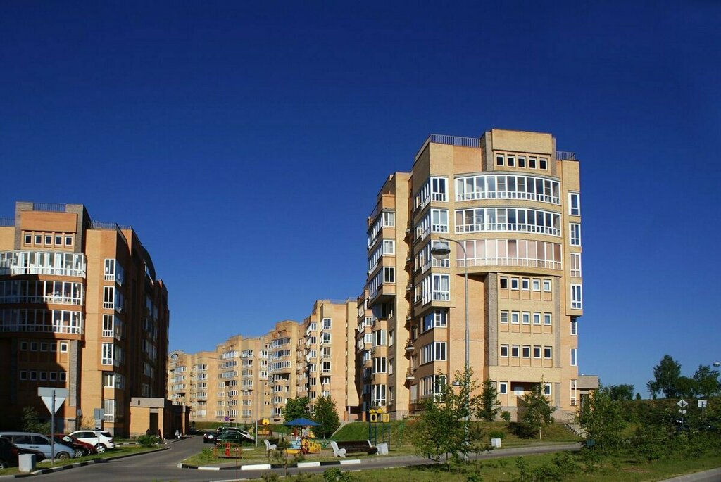 Konut blokları Rublevskoye predmestye, Moskova ve Moskovskaya oblastı, foto