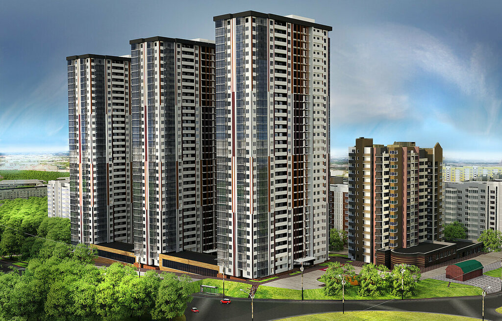 Konut blokları Космолет, Samara, foto