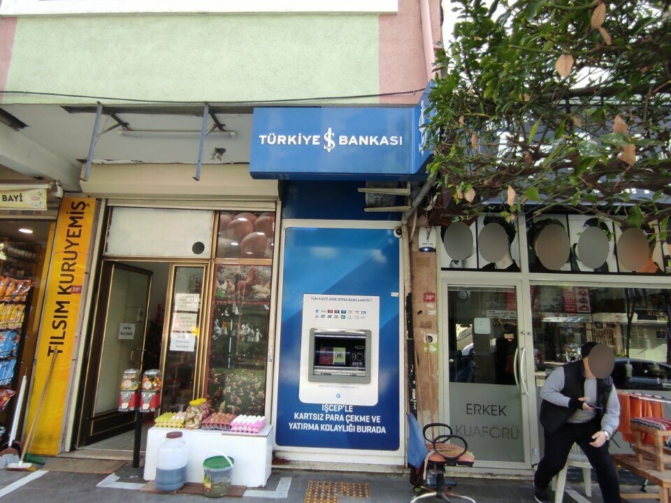 ATM'ler Türkiye İş Bankası, İstanbul, foto