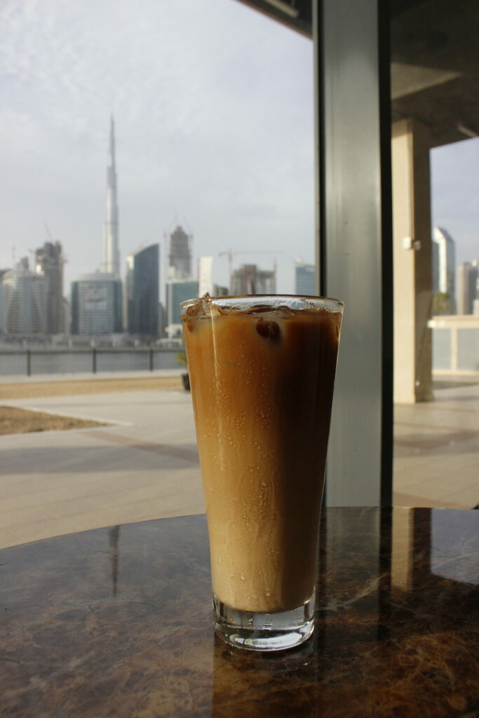 Kahve dükkanları Seven Am, Dubai, foto