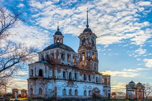 Церковь Покрова Пресвятой Богородицы (Kurgan Region, Dalmatovskiy munitsipalny okrug, selo Pershinskoye), ortodoks kiliseleri  Kurganskaya oblastından
