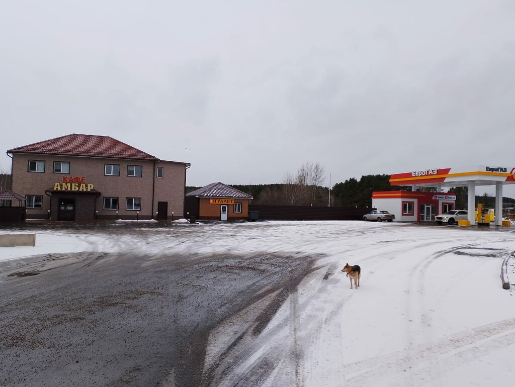 Otogaz dolum istasyonu Еврогаз, Krasnoyarski krayı, foto