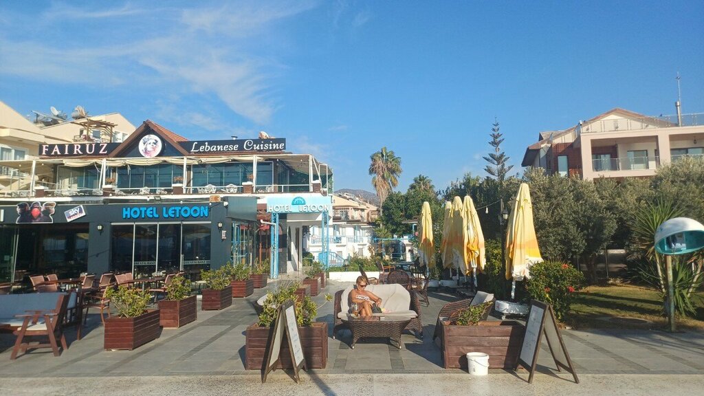 Restoran Letoon Beach Bar, Fethiye, foto