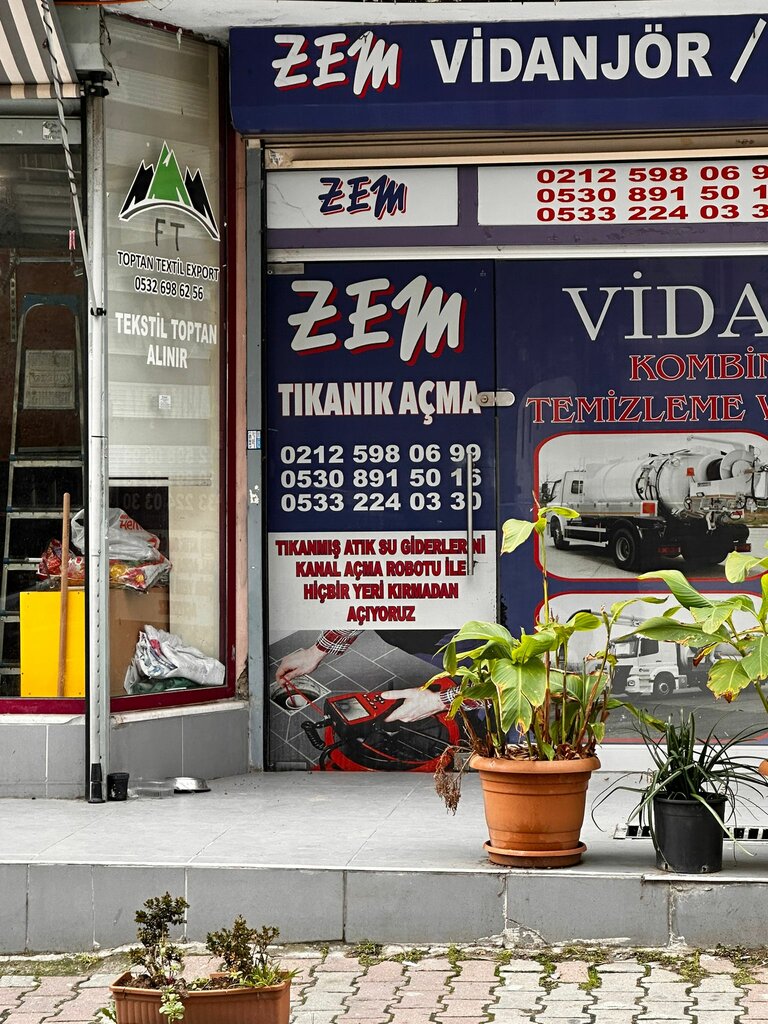 Temizlik ekipmanları Zem Tıkanık Açma, İstanbul, foto