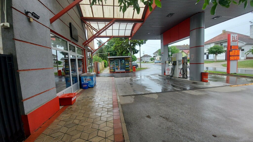 Benzin istasyonu D&B Company, Dünya, foto