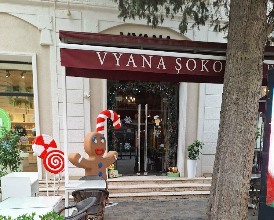 Kahve dükkanları Vyana, Bakü, foto