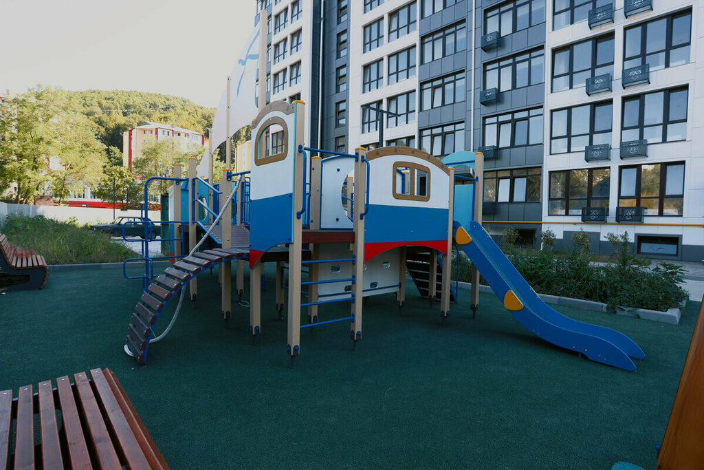 Konut blokları Dve Reki, Tuapse, foto