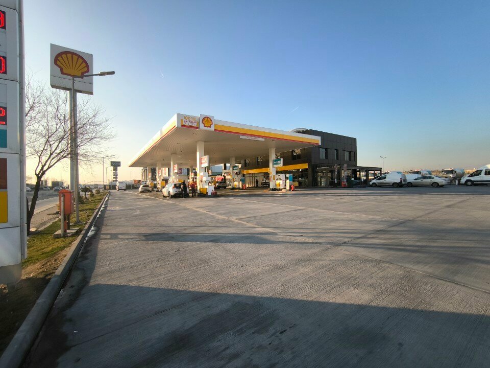 Benzin istasyonu Shell, Ankara, foto